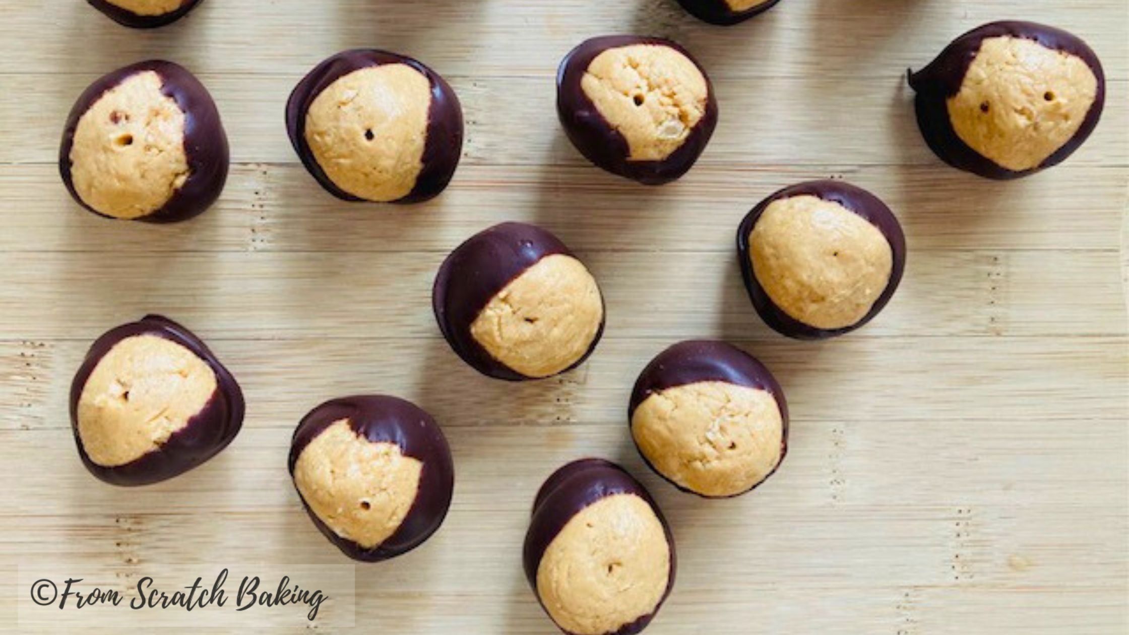 A Nut-Free Twist on Buckeye Candy | From Scratch Baking
