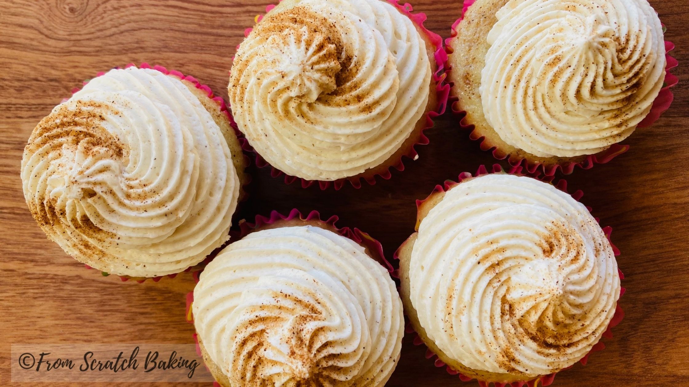 Cozy Cinnamon Sugar Cupcakes | From Scratch Baking